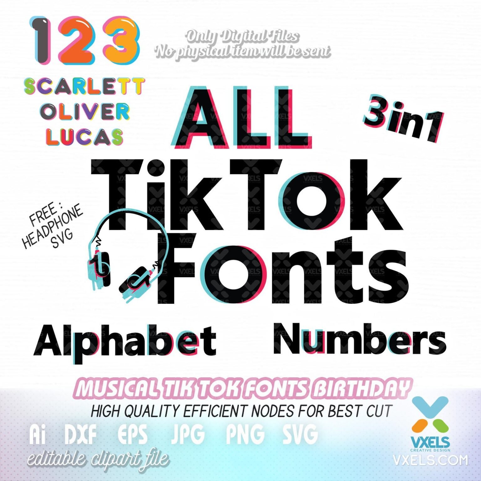 Tiktok fonts - filesilope