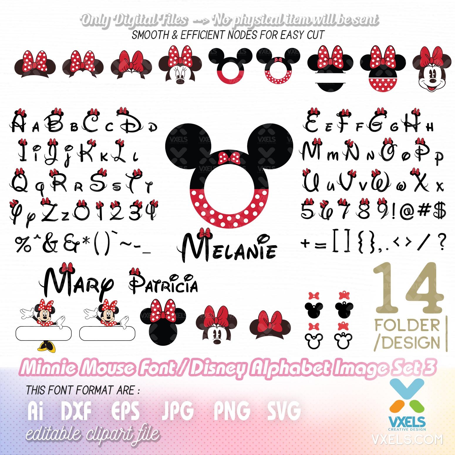 Walt Disney Disney Svg Disney Font Svg Walt Disney Alphabet Font Walt
