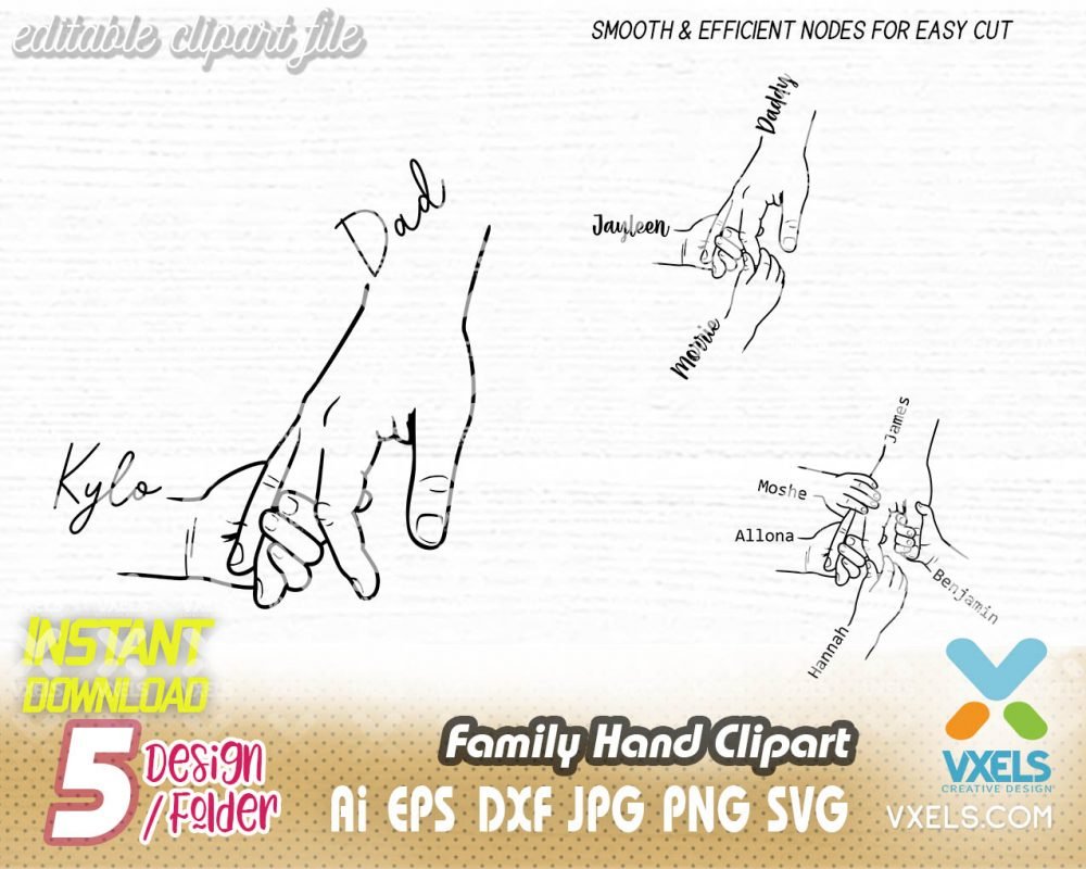 Holding hand svg | Baby, toddler kids and father / grandpa hands ...