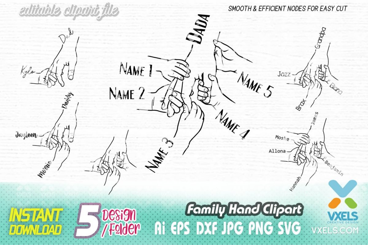 Holding hand svg | Baby, toddler kids and father / grandpa hands ...