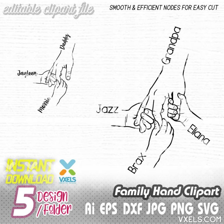 Holding hand svg | Baby, toddler kids and father / grandpa hands ...